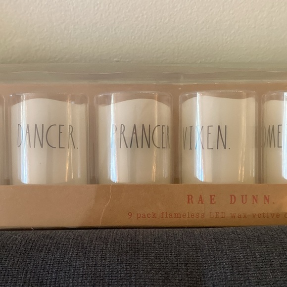 Rae Dunn | Accents | Rae Dunn Nine Pack Flameless Led Wax Votive ...